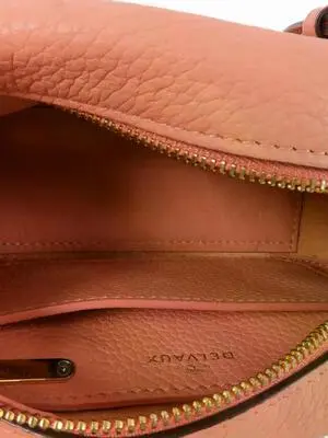 Delvaux Box Nano Leather Mini Bag