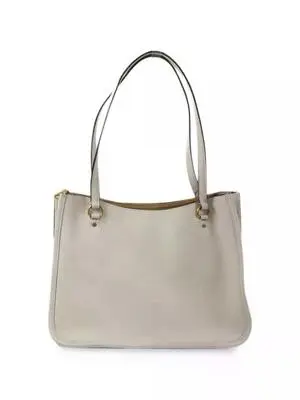 COACH VINTAGE Logo-charm Tote Bag - White
