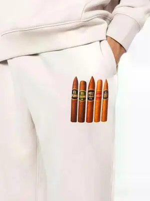 MELT Graphic-print Track Pants - Neutrals