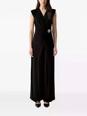 Joseph Ribkoff Shell-embellished Jumpsuit - Black