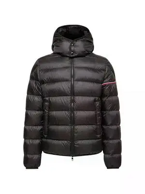 Moncler Quilted Hooded Jacket - Black