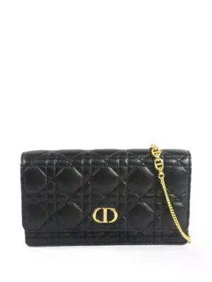 Dior Caro Cannage Clutch Bag