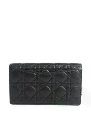 Dior Caro Cannage Clutch Bag