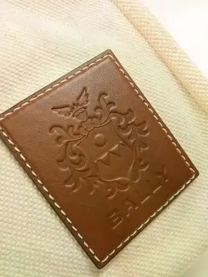 Bally Canvas Tote Bag With Logo Print - Neutrals