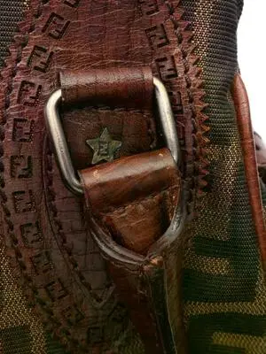 Fendi 2000s Etnico Zucca Tote Bag