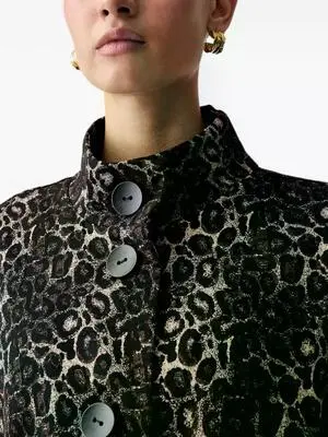 Joseph Ribkoff Leopard-print Button-up Jacket