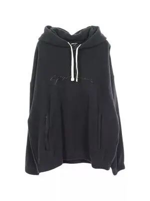 Giorgio Armani Logo Print Hoodie