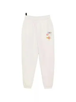 MELT Graphic-print Track Pants - Neutrals