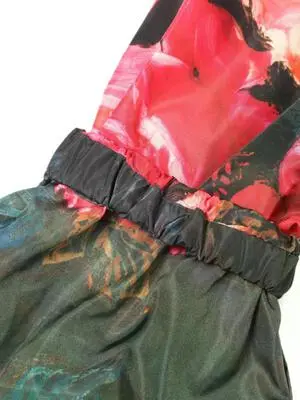 Alexander McQueen 2010s Floral-print Hooded Jacket