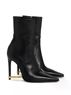 Dsquared2 Metal Bar Heeled Ankle Boots