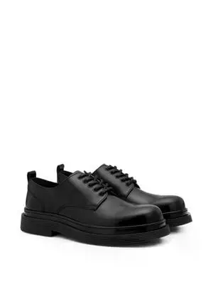 AMI Paris Cow Leather Derby Shoes