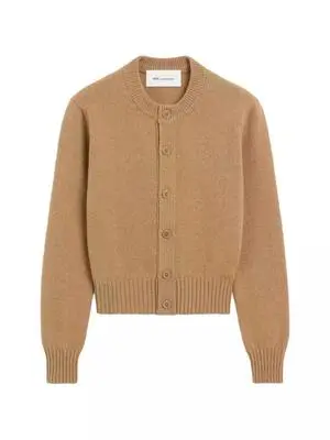 AMI Paris Crewneck Cashmere Cardigan