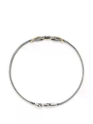 John Hardy Sterling And 14k Yellow Gold Infinite Love Knot Bracelet
