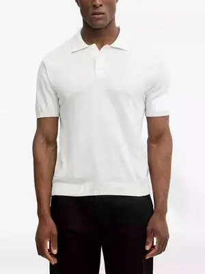 BLAUER. Custer Short-sleeve Polo Shirt - White