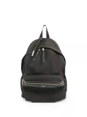 Saint Laurent City Backpack - Black