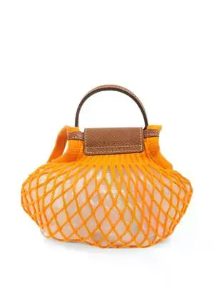 Longchamp Le Pliage Filet Xs Shoulder Bag - Orange