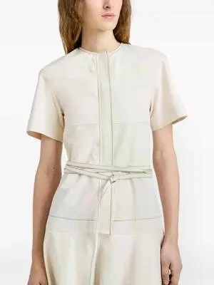 Proenza Schouler White Label Elizabeth Dress In Cotton Linen