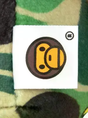 A BATHING APE Baby Milo Camo Plush Keychain