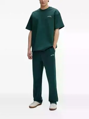 LES DEUX Logo-embroidered T-shirt