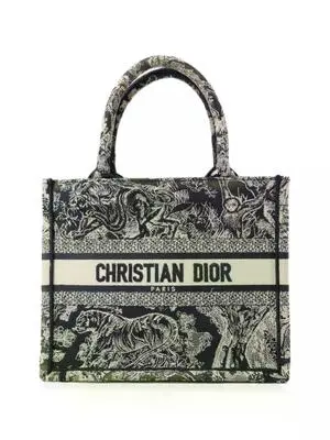 Dior Small Book Tote Oblique Tote Bag