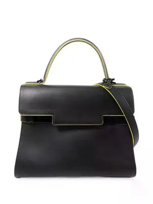 Delvaux Mm Tempete Tote Bag - Black