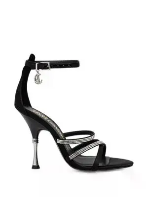 Just Cavalli Crystal-embellished Buckle-fastening Sandals