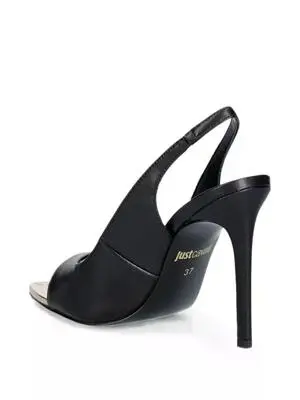 Just Cavalli Slingback Strap Pumps