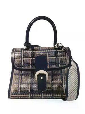 Delvaux Mm Brillant Dreamer Tote Bag - Blue