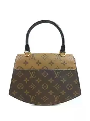LOUIS VUITTON Tilsitt Monogram Reverse Tote Bag - Brown