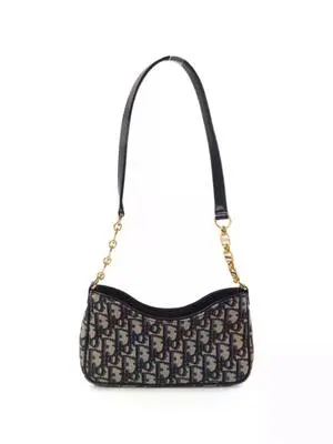 Dior 30 Montaigne Oblique-canvas Shoulder Bag - Blue