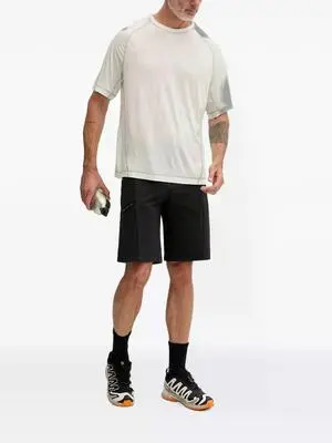 MAMMUT X Hiking Patrol Raglan-sleeve Logo-patch T-shirt - Neutrals