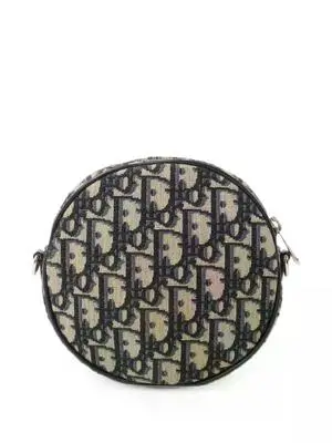 Dior Baby Ball Oblique Cross Body Mini Bag - Blue