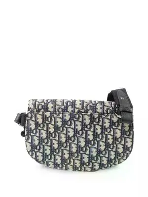 Dior Saddle Oblique Shoulder Bag - Blue