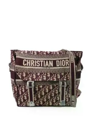 Dior Medium Diorcamp Oblique Shoulder Bag - Red
