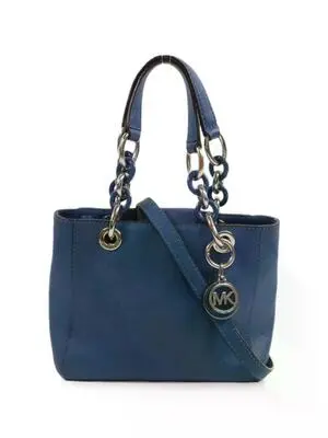 Michael Kors Chain-link Shoulder Bag - Blue