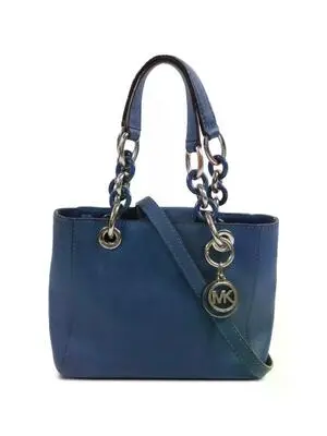 Michael Kors Chain-link Shoulder Bag - Blue