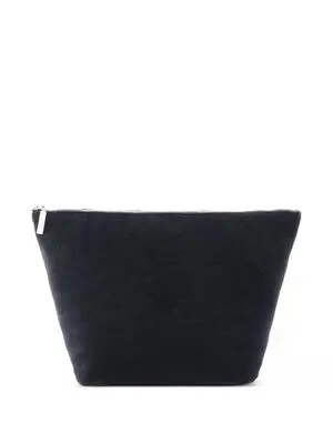Balenciaga 2000s Bb Monogram Clutch Bag - Black