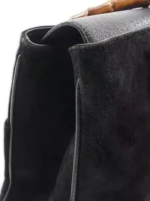Gucci 2000s Bamboo Two-way Tote Bag