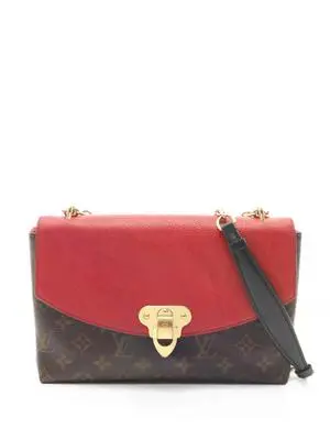 LOUIS VUITTON 2019 Saint Plasido Monogram Shoulder Bag - Brown