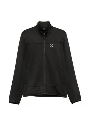 MONTURA Logo-print Zip-up Sweatshirt - Black