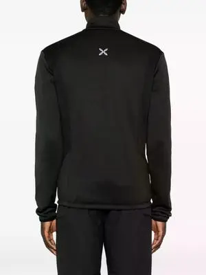MONTURA Logo-print Full-zip High Neck Sweatshirt