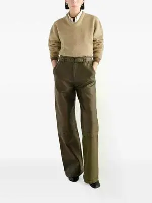 LEMAIRE V-neck Sweater In Cashmere