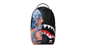 SPRAYGROUND Star Wars Mando Grogu "get To The Ship" Backpack - Multicolor