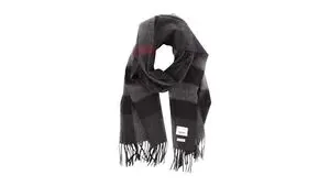 Burberry Half Mega Check Cashmere Scarf
