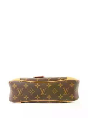 LOUIS VUITTON Monogram Pm Odeon Shoulder Bag - Brown