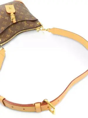 LOUIS VUITTON Monogram Pm Odeon Shoulder Bag - Brown