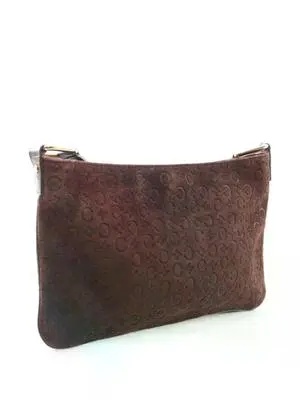 Celine 2000s C Blazon Leather Shoulder Bag