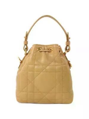 Dior Nano Caro Bucket Bag - Neutrals
