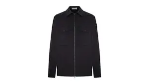 Stone Island 1200010 Zipup With Chest Pockets Overshirt
