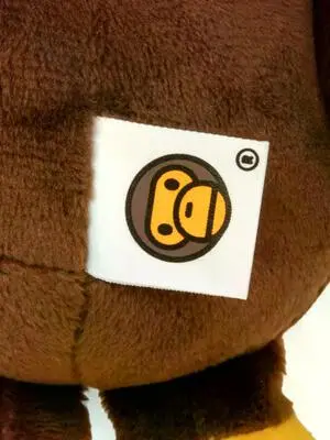 A BATHING APE Baby Milo Plush Keychain